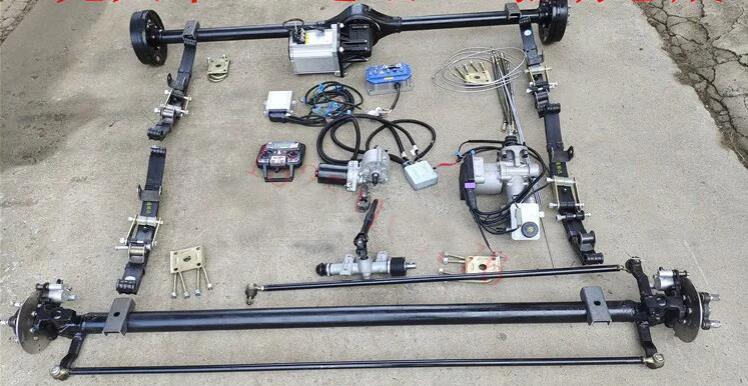 brushless utv golf cart rear axle differential motor with shift ...