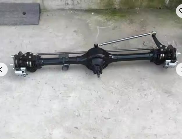 1t 4 ton integrated dump axle semi truck electric planetary drive dual ...