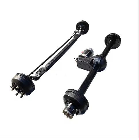 heavy duty dual semi electric truck rear axle with electric motor drive ...