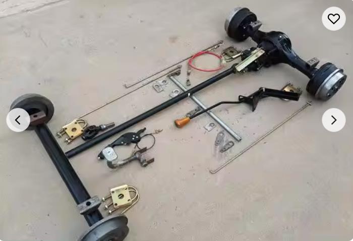 20kw light duty differential bus buggy independent dc motor and rear ...