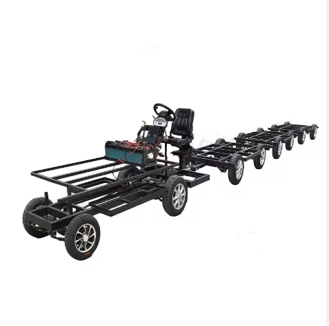 5000W Motor Railroad Electric Multi Wheels Rail Mini Train Truck ...