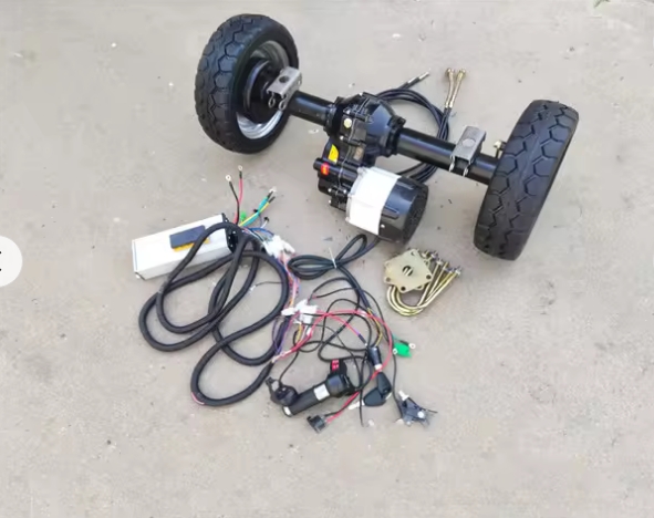 Loading Cargo 48V 600/800/1000/1200/1500W Flatbed Motor Pulling Dumping ...