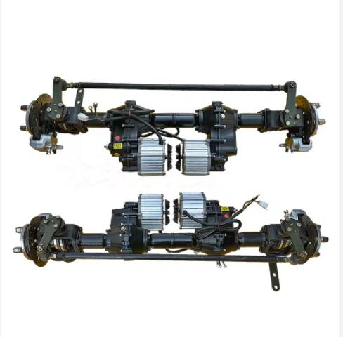 500W/800W/1000W Dual 2 Motors Disc Brake Electric Car Truck Sedan Rear ...